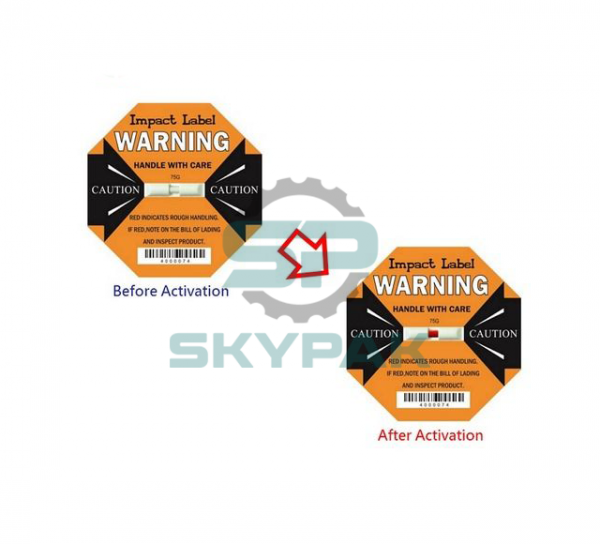Nhãn phát hiện va đập 75g Impact Indicator | SKY PAK
